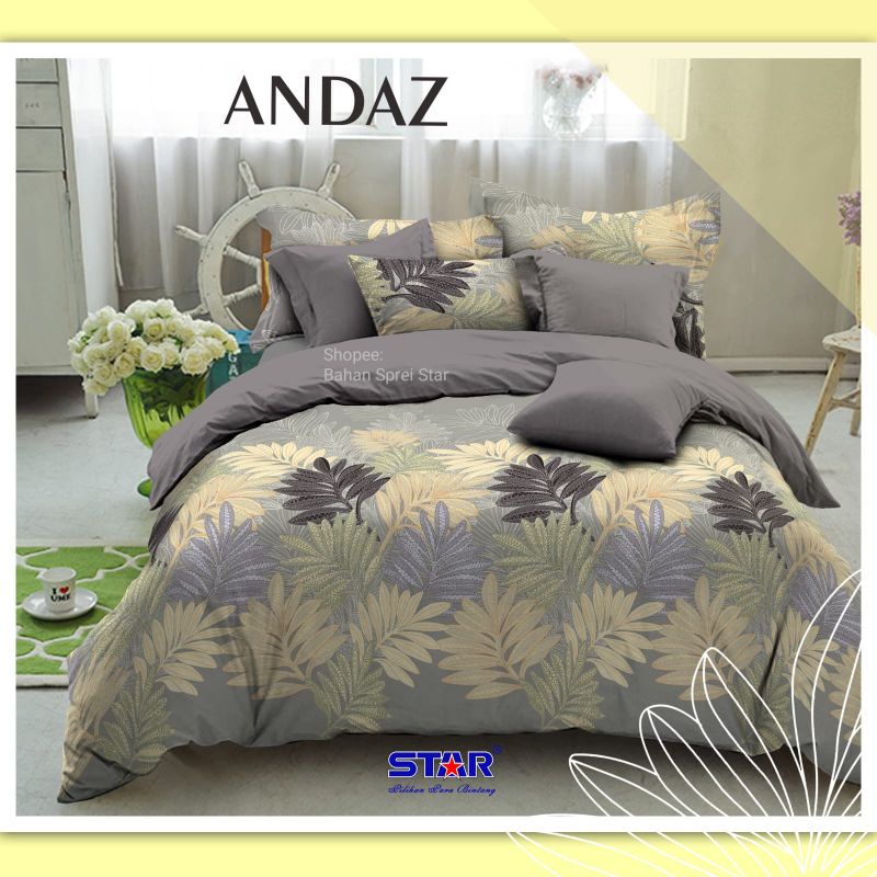 Jual Bahan Kain Sprei Star - Andaz | Shopee Indonesia