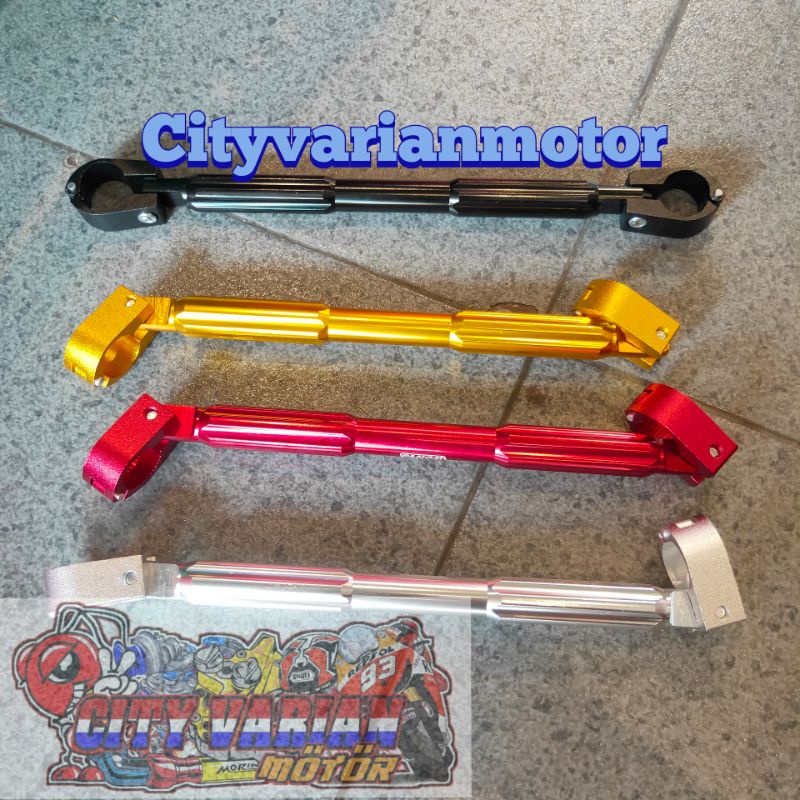 Jual Stabilizer stang cnc jumbo tebal palang stang cnc universal vixion ...