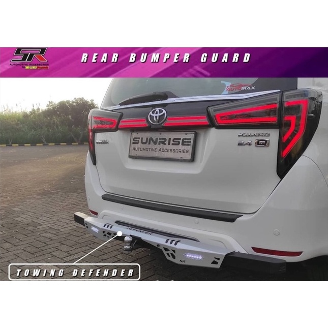 Jual BUMPER TOWING DEFENDER SILVER TOYOTA INNOVA REBORN SUPER QUALITY ...