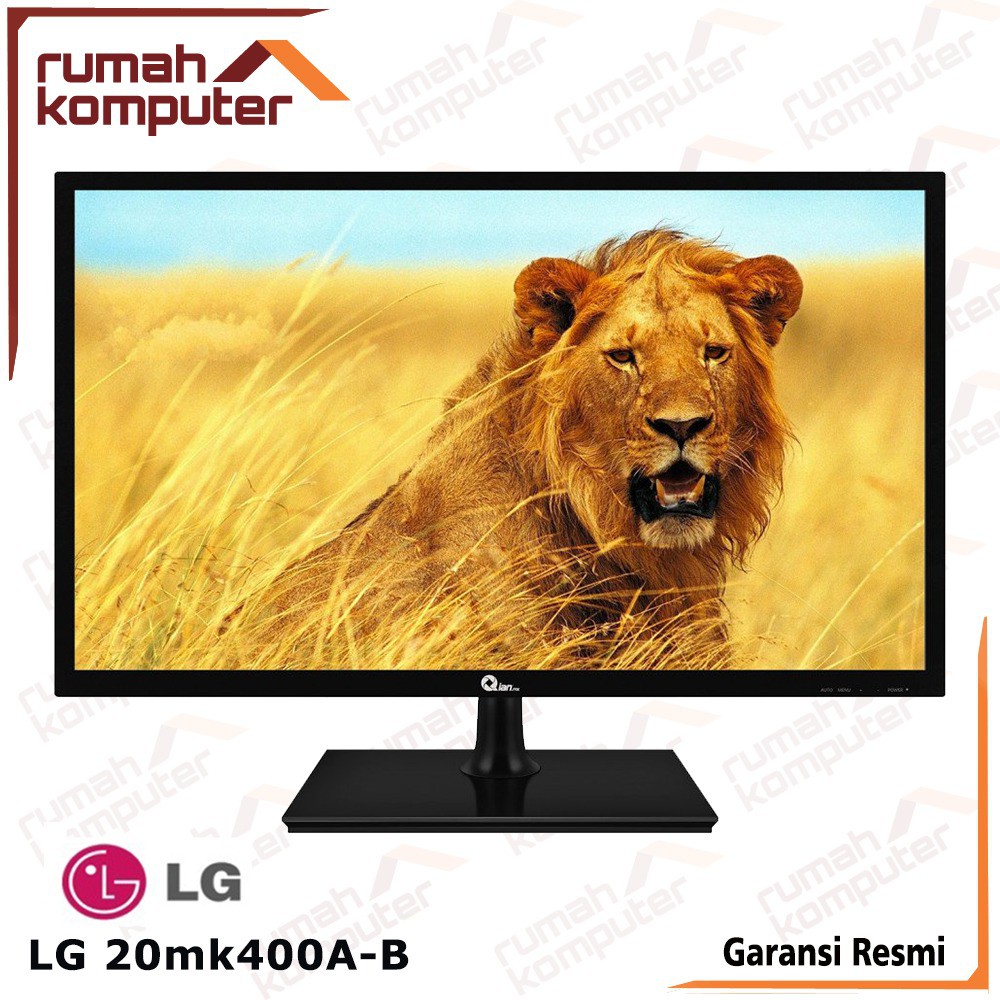 Jual LG Monitor LED 20MK400A-B Analog 20" MONITOR KOMPUTER PC DAN CCTV ...