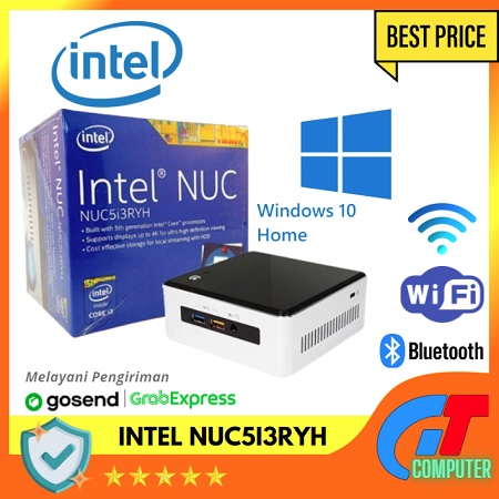 Jual Komputer Mini PC KIT Intel NUC NUC5I3RYH I3 RAM 4GB SSD 512GB ...