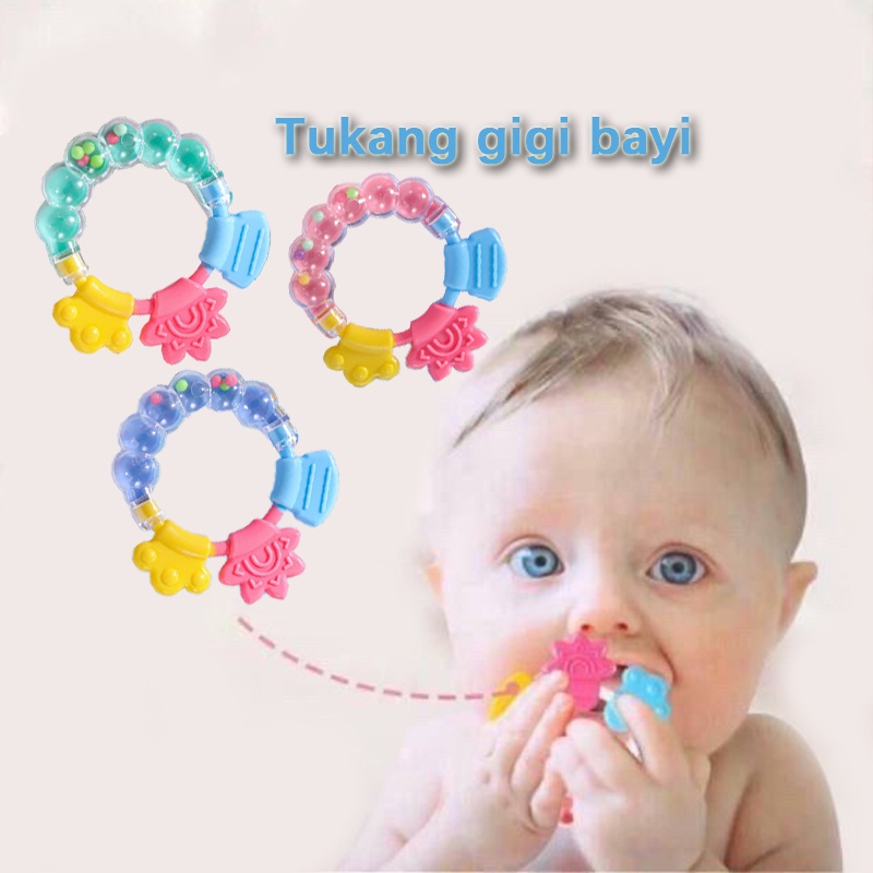 Jual HIPPO LAND Mainan Gigitan Bayi/ Silikon kerincingan bayi/ Teether ...