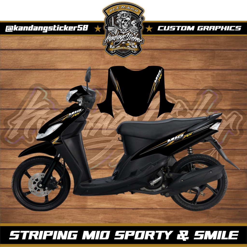 Jual Striping Mio Sporty Simple Thailand Theme Mio Smile Mio Garnis ...