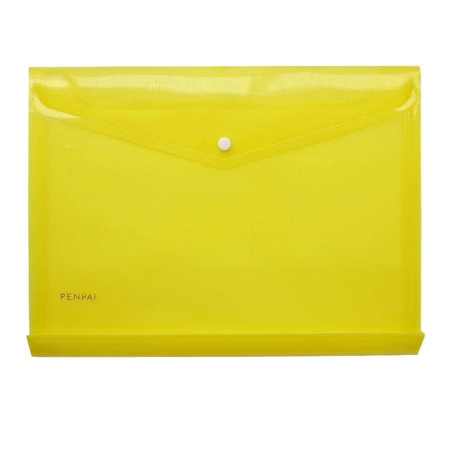 Jual Penpal | Map Kancing (File Bag) | Kuning | Shopee Indonesia