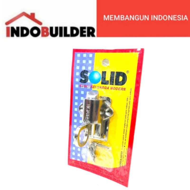 Jual SPRING KNIP JENDELA SOLID SK 378 CHROME / KUNCI JENDELA / PENGUNCI ...