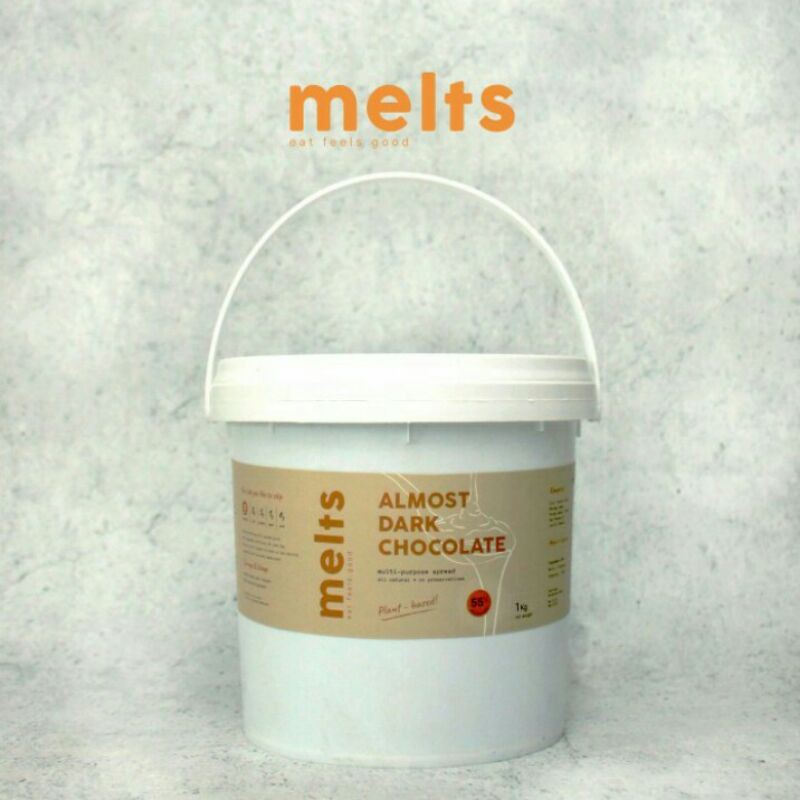 Jual Melts FOOD SERVICE Almost Dark Chocolate Spread Selai Dark Coklat ...