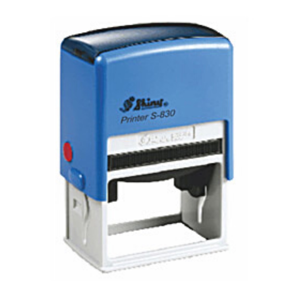 Jual Stempel Shiny Self Inking Stamp S-830 | Shopee Indonesia