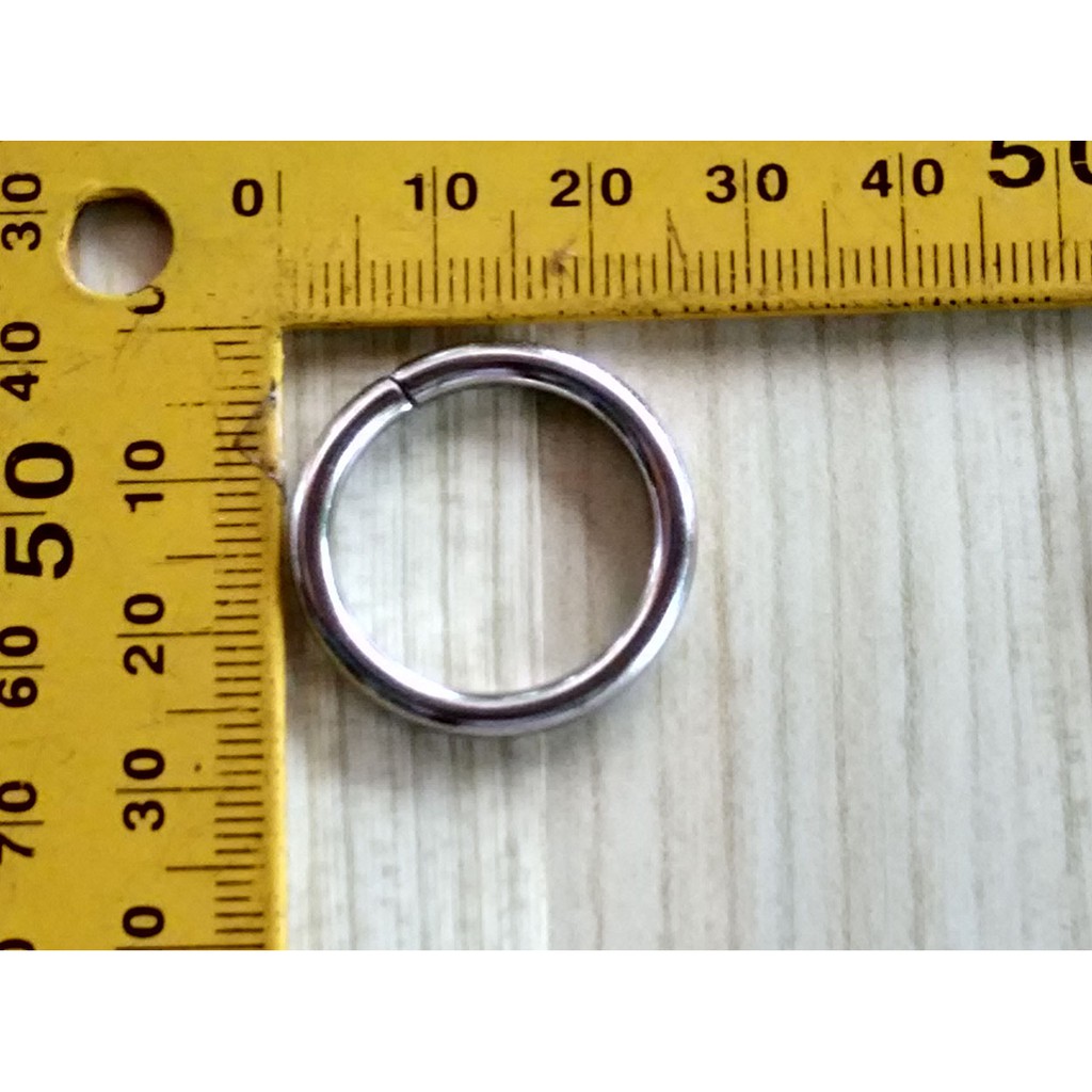 Jual Ring Bulat 20 mm tebal 3 mm Nikel | Shopee Indonesia