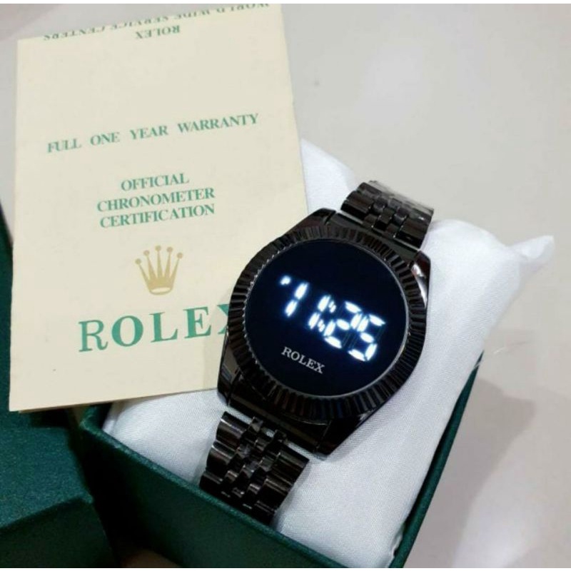 Jual JAM TANGAN TOUCHSCREEN ROLEX JAM TANGAN STAINLISS PRIA JAM TANGAN ...