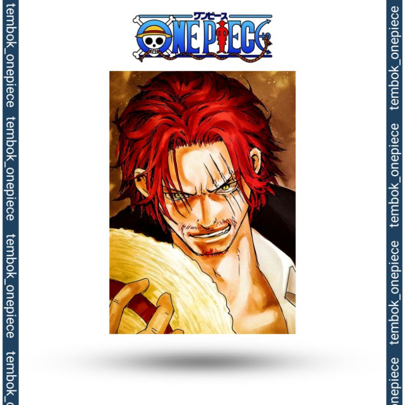 Jual Poster Anime One Piece Shanks#2 | Shopee Indonesia