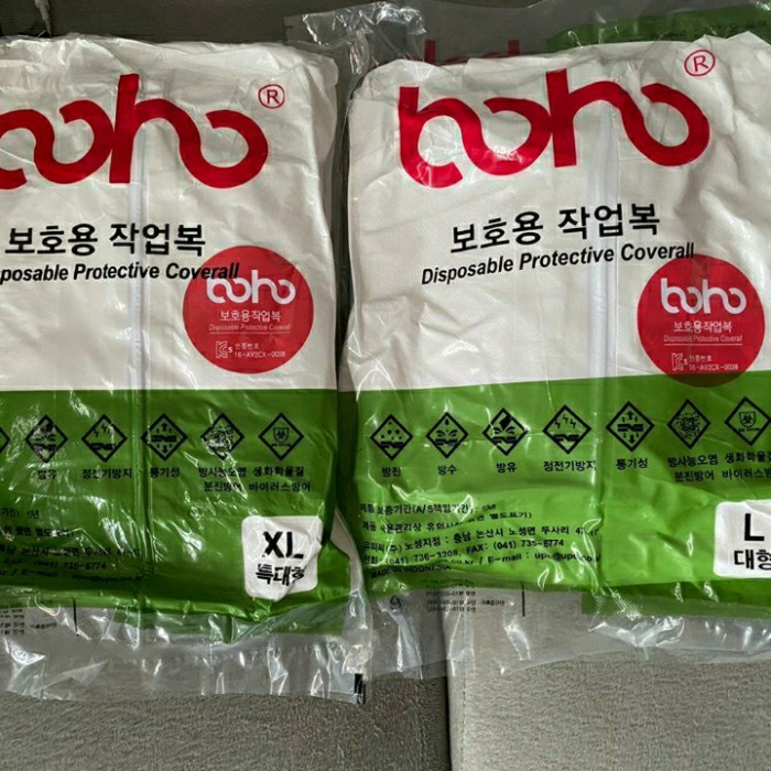Jual Medis-Seragam- Hazmat Boho - Putih, L -Seragam-Medis. | Shopee ...