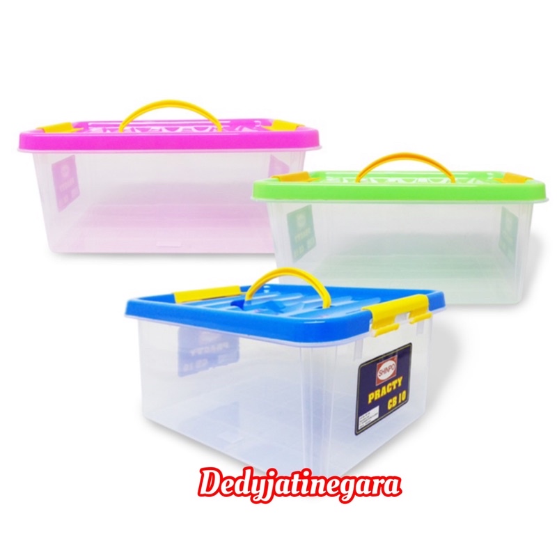 Jual SHINPO Container Box Plastik CB10 / Kotak Penyimpanan Serbaguna ...