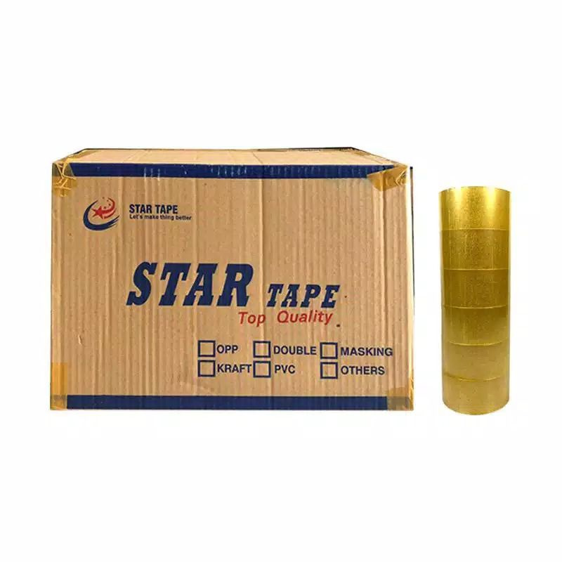 Jual lakban STAR TAPE/ ukuran 100 Yard harga per 1pcs | Shopee Indonesia