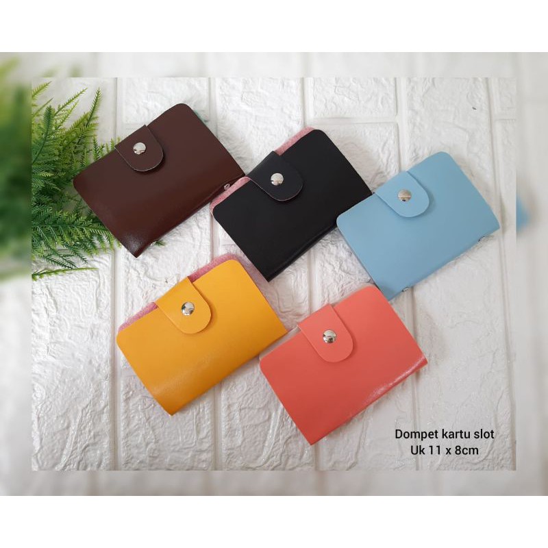 Jual DOMPET KARTU POLOS (Sintetis) | Shopee Indonesia