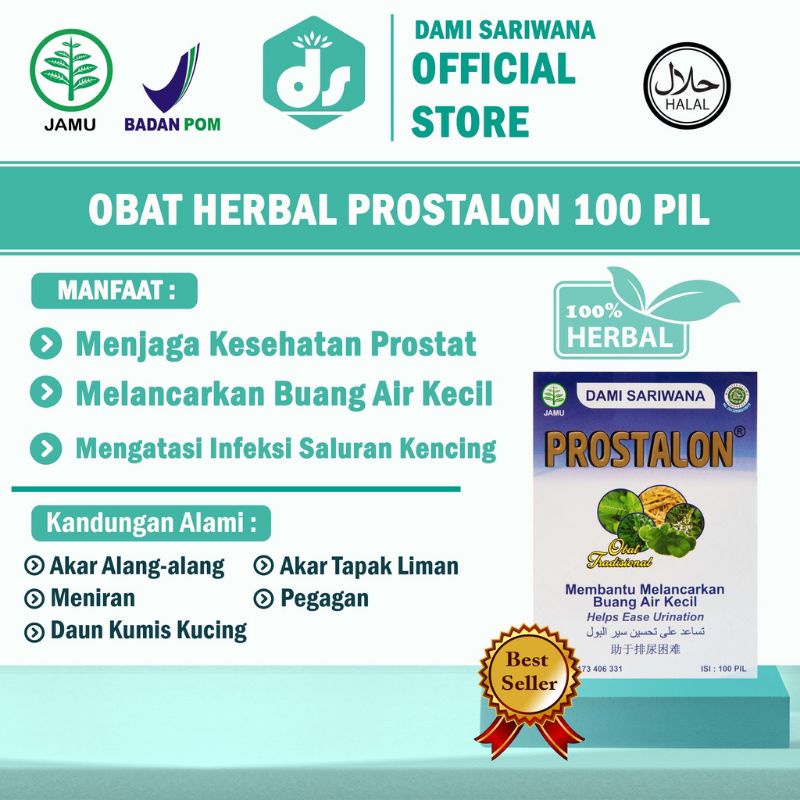 Jual prostalon kesehatan prostat Memperlancar Buang Air kecil | Shopee ...