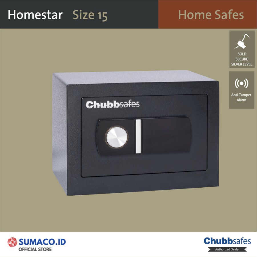 Jual Brandkas ChubbSafes - HomeStar UG-15EL (DIGITAL) | Shopee Indonesia