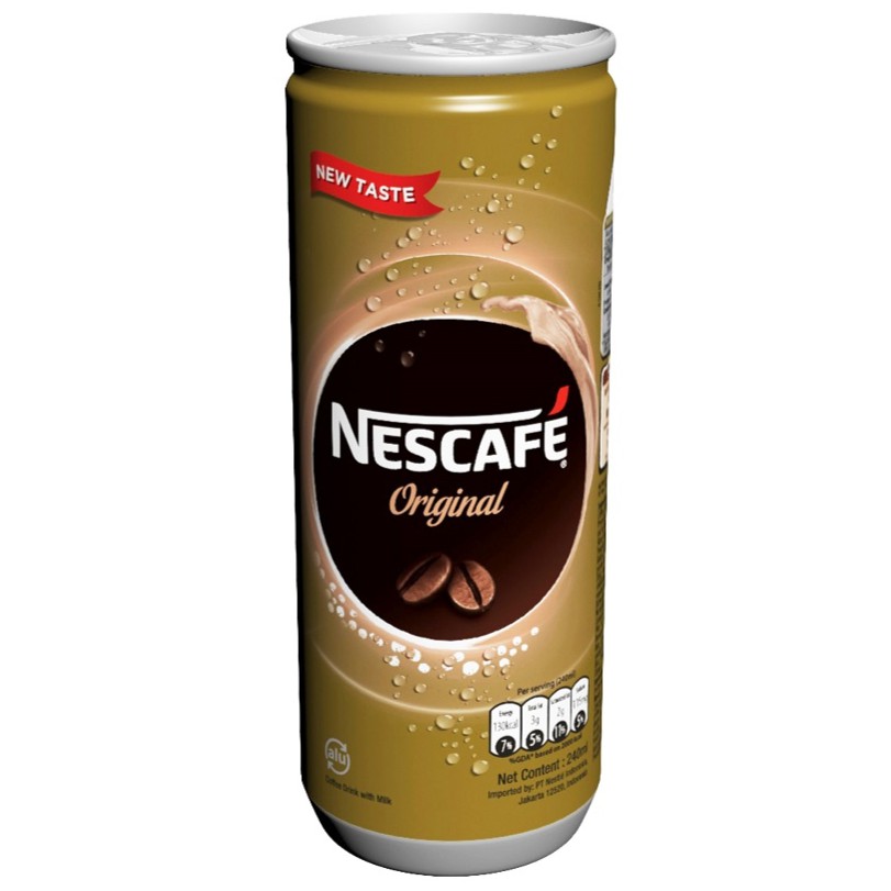 Jual NESTLÉ NESCAFÉ Original Minuman Kopi Siap Minum Kaleng 240ml 4 pcs ...
