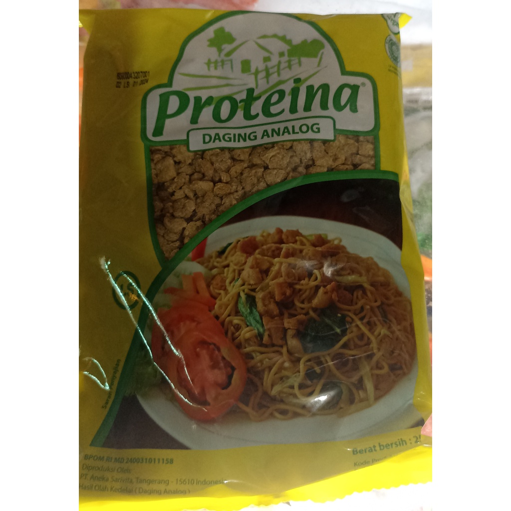 Jual Proteina Daging Analog 250gram | Shopee Indonesia