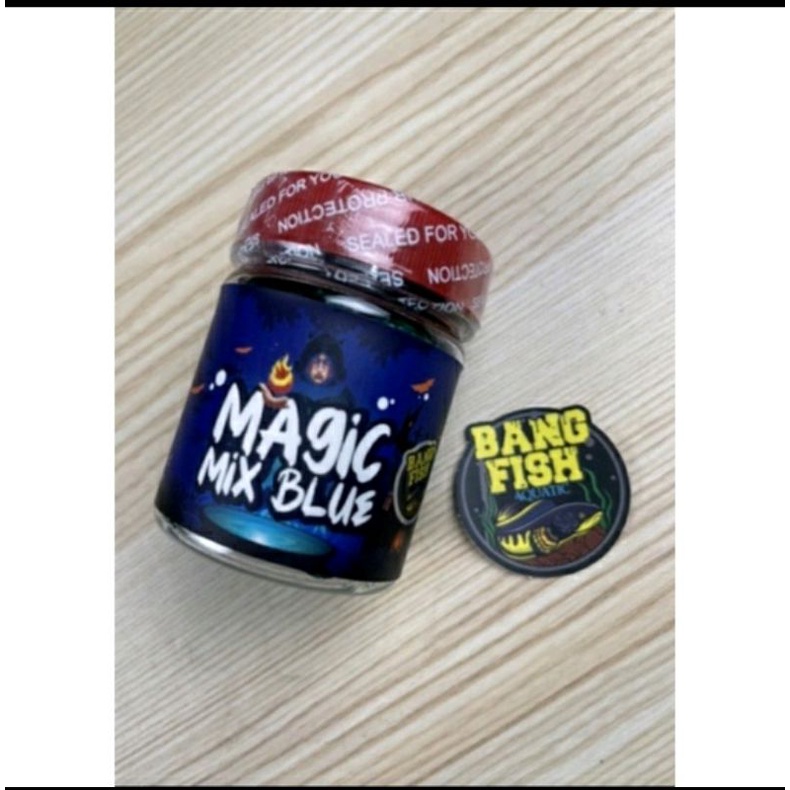 Jual MAGIC MIX BLUE 25 GRAM ORIGINAL (REPACK RESMI BANG FISH AQUATIC ...