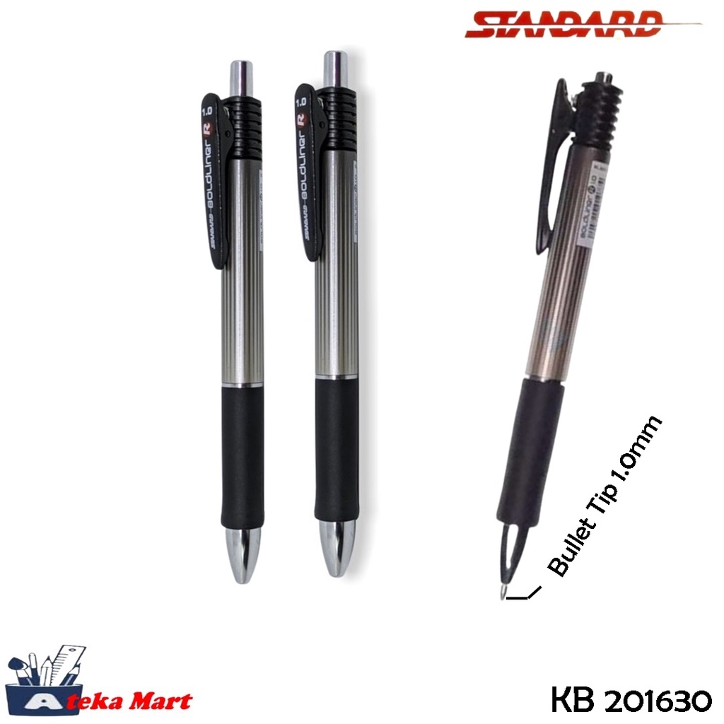 Jual [PCS] STANDARD BOLDLINER R PULPEN TANDA TANGAN | Shopee Indonesia