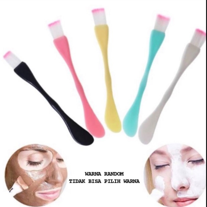 Jual Spatula + kuas masker ( warna random) | Shopee Indonesia