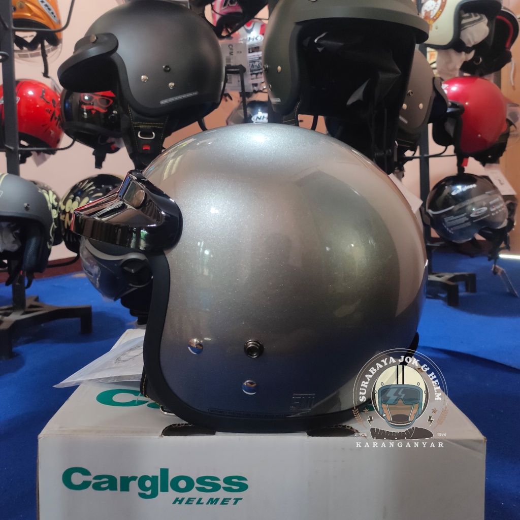 Jual Cargloss CFM retro Original ( HELM ONLY ) | Shopee Indonesia