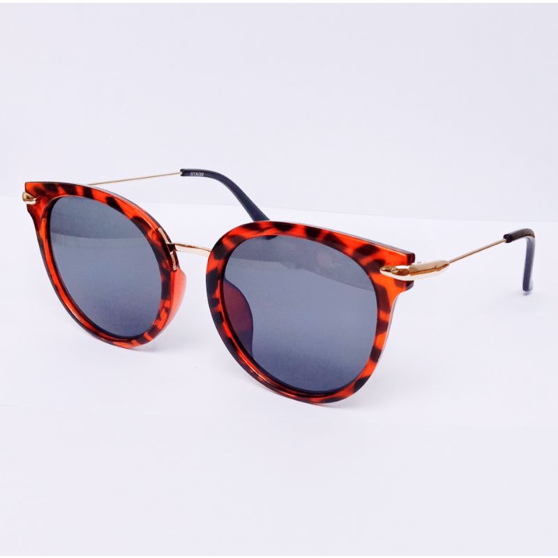 Jual kacamata photocromic cat eye vanessa fuji leopard corak macan ...