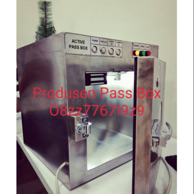 Jual Stainless Steel Passbox Pass Box UV Interlock 40 laboratorium bio ...