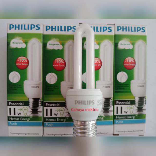 Jual Philips essential 11watt | Shopee Indonesia