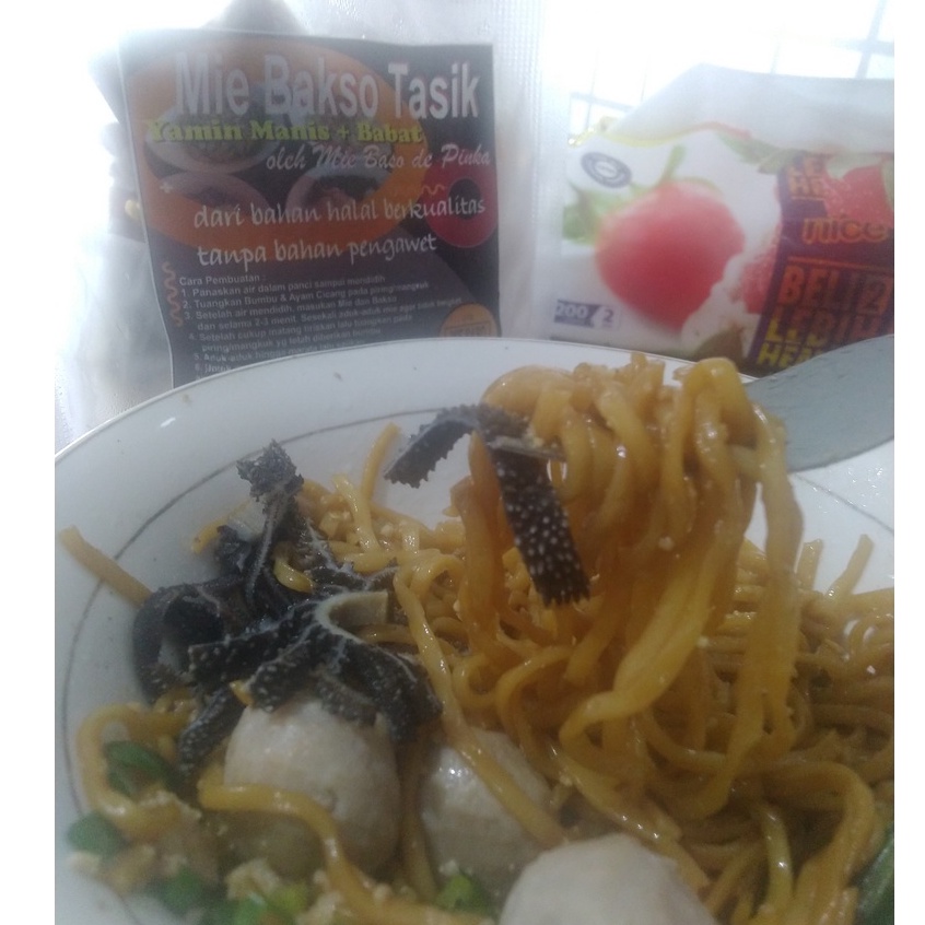 Jual Mie Bakso + Babat Pinka Frozen Khas Tasik - Bakmie Baso | Shopee ...