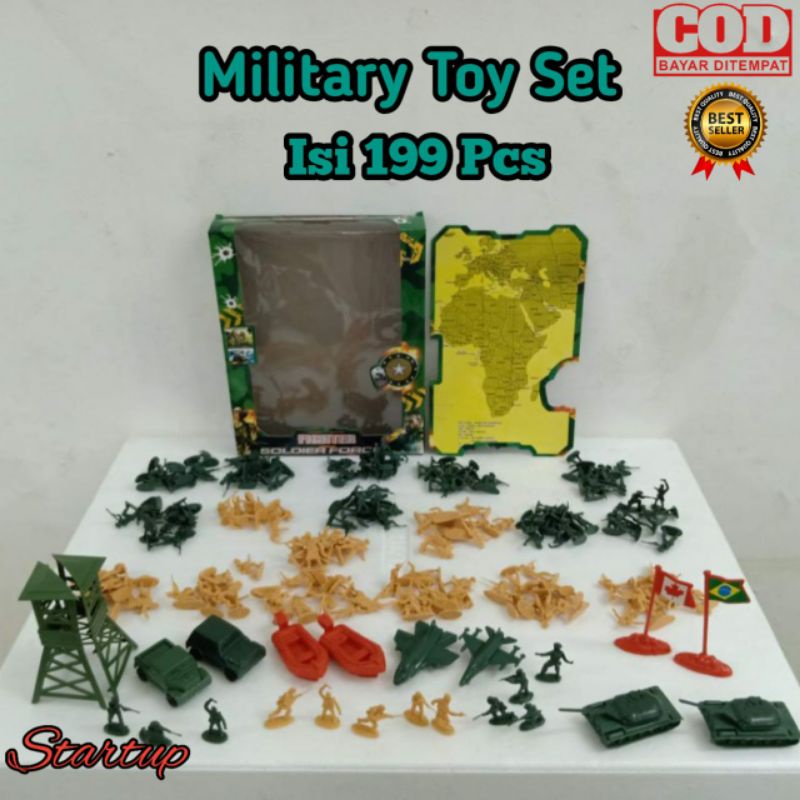 Jual Military Toy Set FIGHTER SOLDIER FORCE Army Mainan Tentara Perang | Shopee Indonesia
