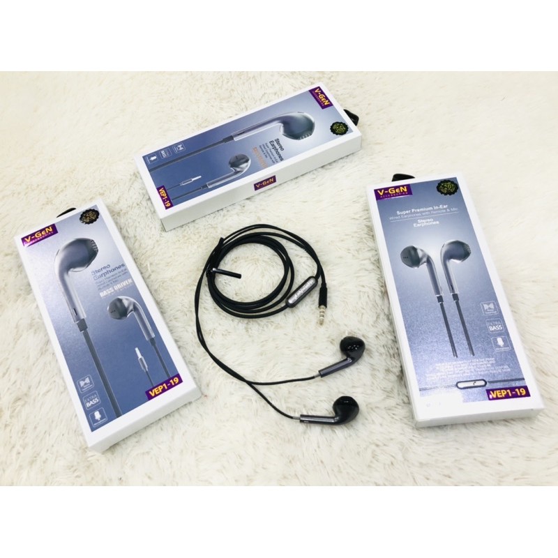 Jual HEADSET VGEN VEP1-19 BASS DRIVER EXTRA BASS REMOTE ONE CONTROL ...