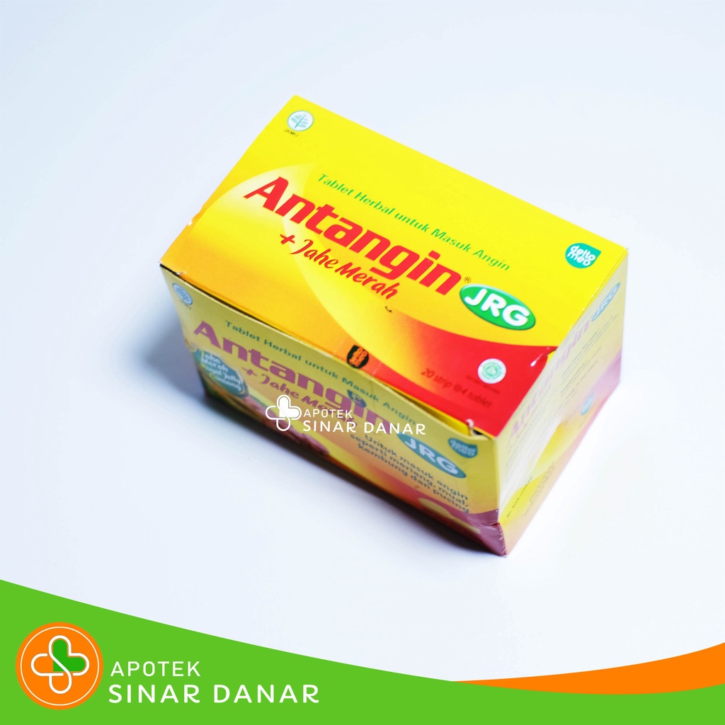 Jual Antangin JRG Tablet 1 box ISI 20 STRIP@4 TABLET | Shopee Indonesia