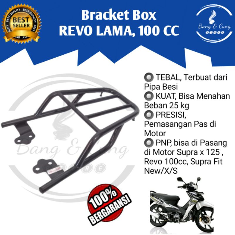 Jual B&C - Bracket Breket Braket Behel Begel Box Belakang Motor Honda ...