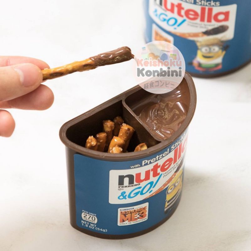 Jual Nutella & Go! Pretzel Stick / snack impor / nutella impor ...