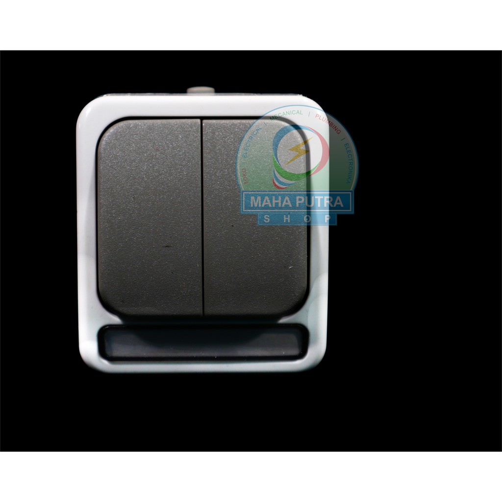 Jual SAKLAR SERI WATERPROF MERK BROCO (SAKLAR SERI ANTI AIR) | Shopee ...
