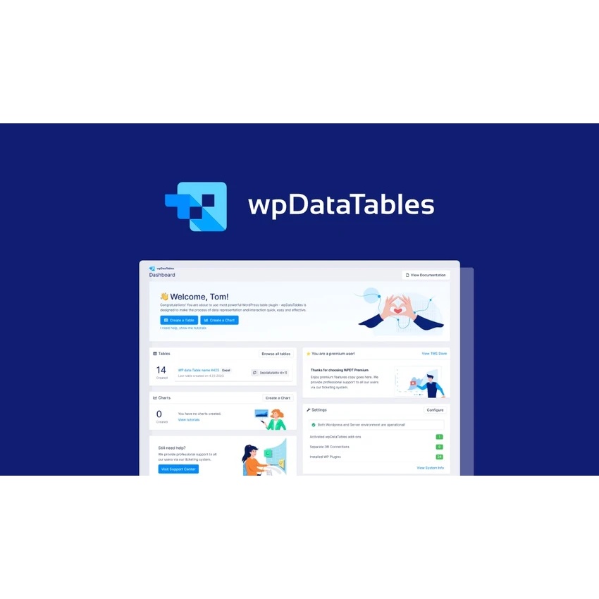 Jual wpDataTables – Tables & Table Charts (Original Lisensi Lifetime ...