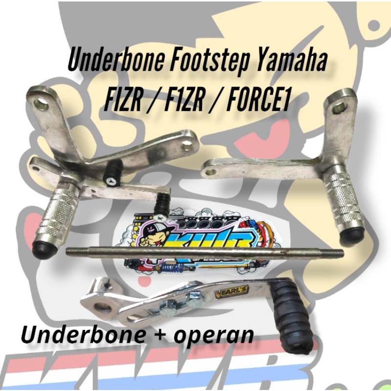 Jual Underbone fiz r f1z r force1 underbone footstep foot step yamaha fizr f1zr force1 UNDERBONE ...
