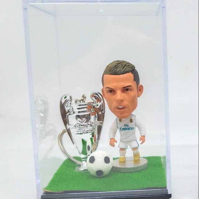 Jual Exclusive set Box Christian Ronaldo Real Madrid ( Pemain + Box ...