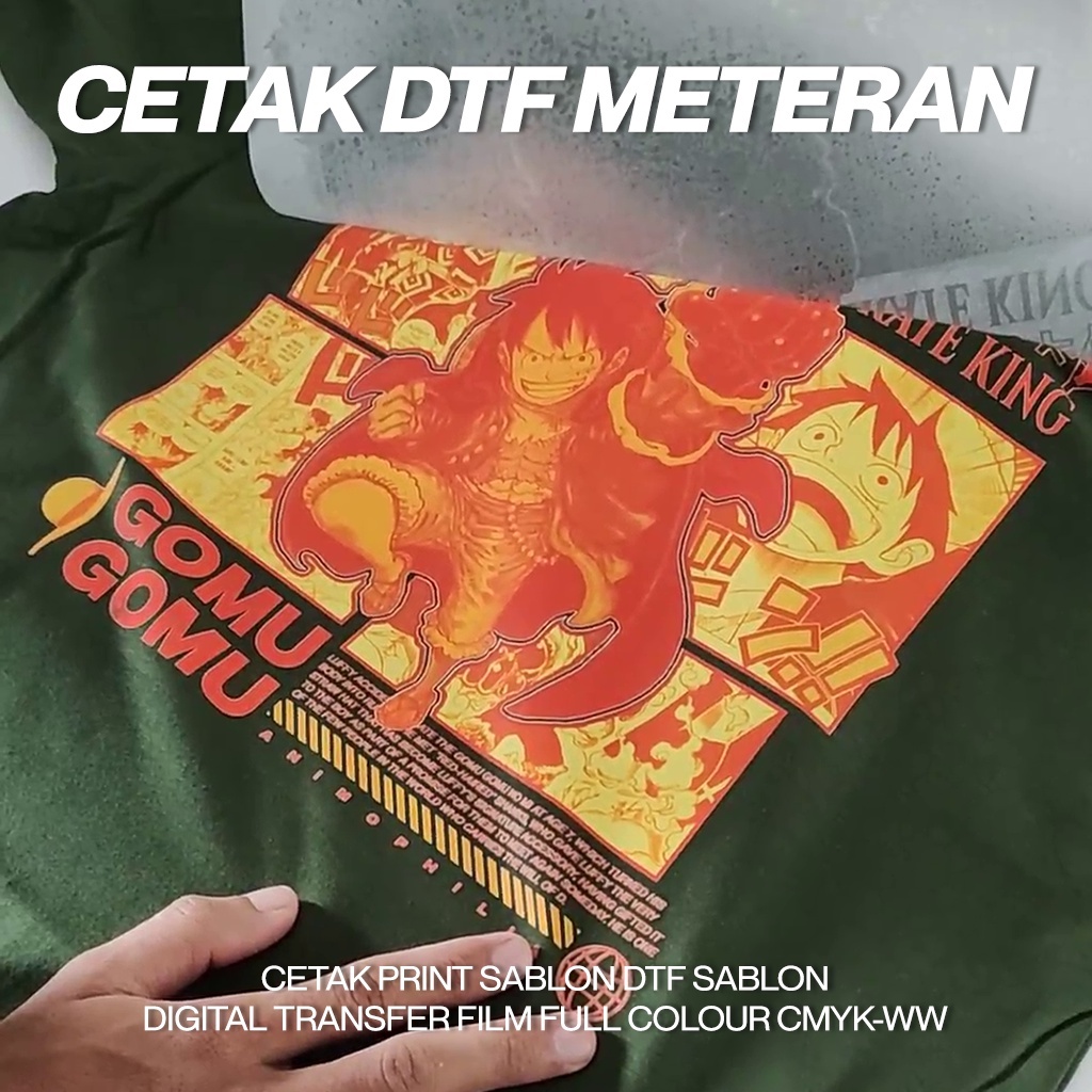 Jual Cetak Sablon DTF Satuan Siap Press Dan Setrika Print Full Colour CMYK-WW | Shopee Indonesia