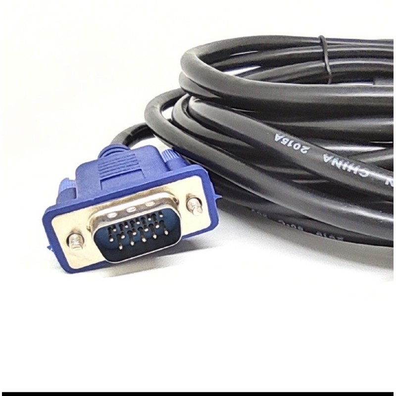 Jual kabel VGA Male To Male 5m Kabel VGA 5 Meter Kabel VGA Cowok Cowok ...