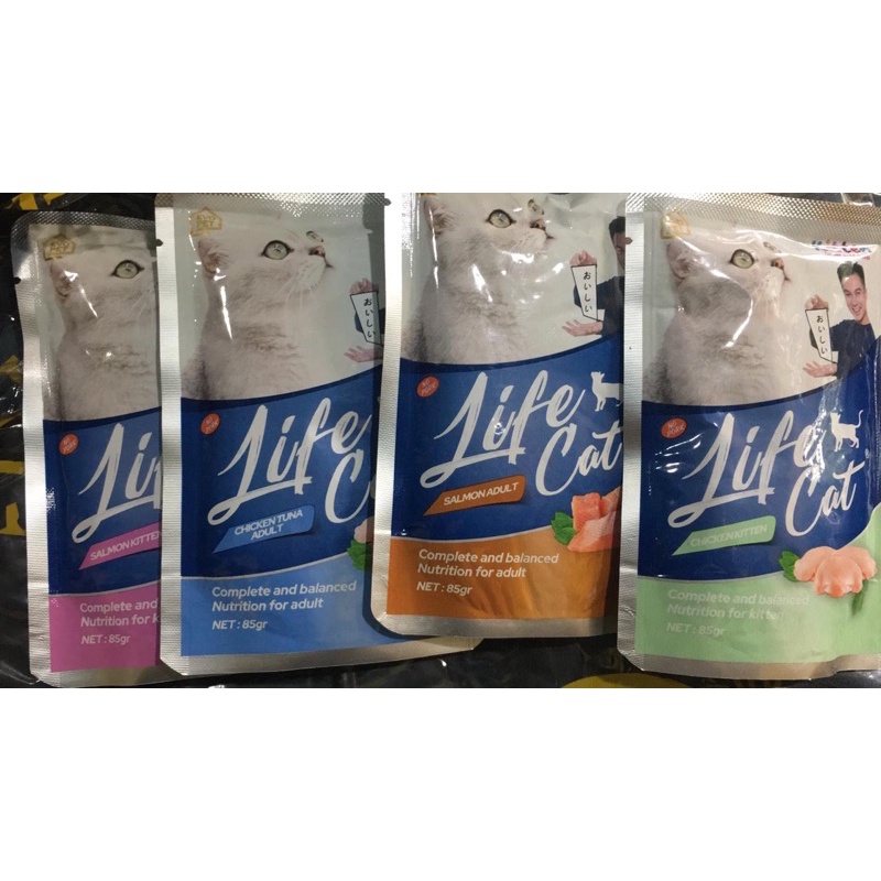 Jual Life Cat 85gr ( Sachet ) | Shopee Indonesia