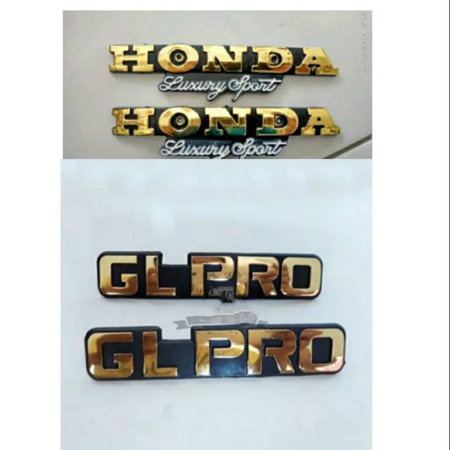 Jual Emblem gl pro set dengan tangki | Shopee Indonesia