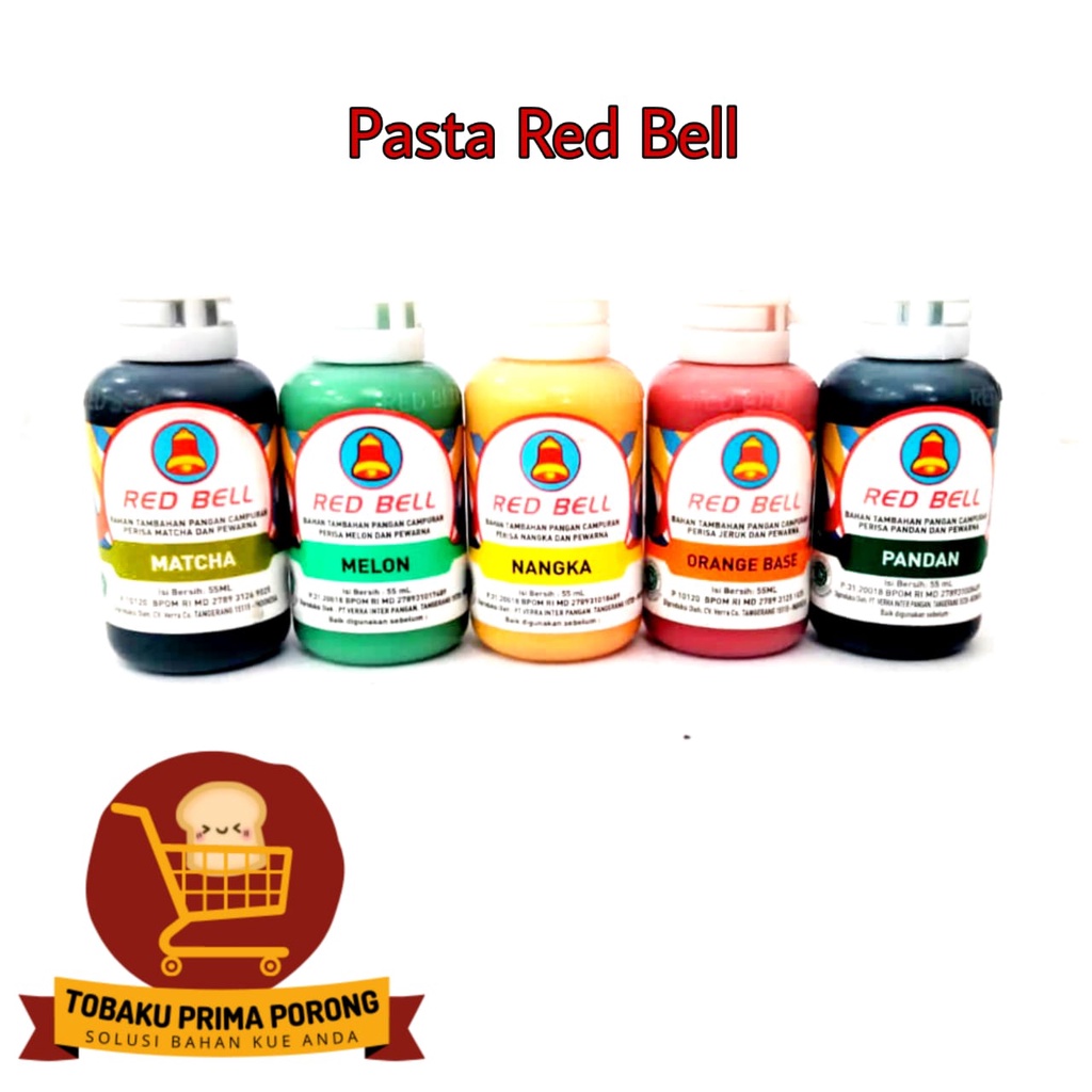 Jual RED BELL PASTA aneka rasa - 55ML All varian | Shopee Indonesia