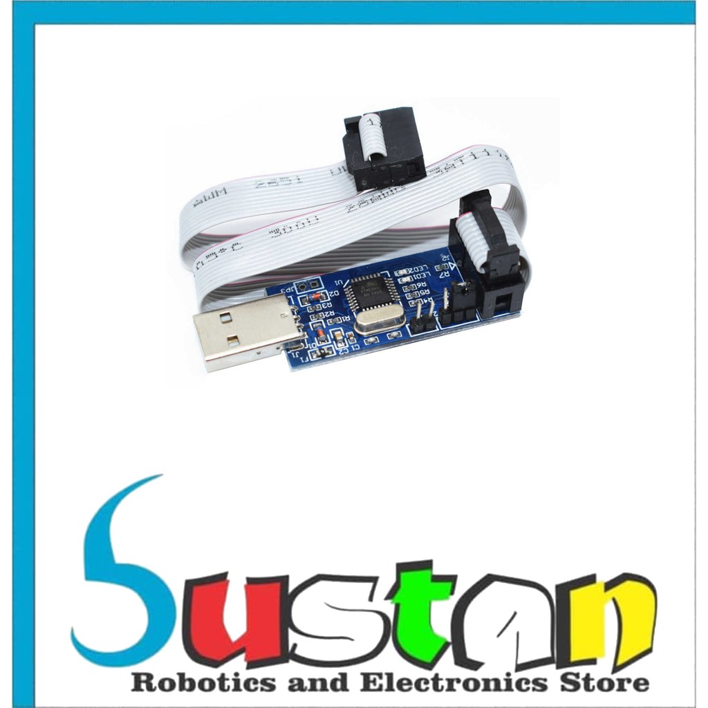 Jual USB Downloader 3.3V / 5V USB ASP ISP MCU AVR Programmer ATmega Arduino | Shopee Indonesia