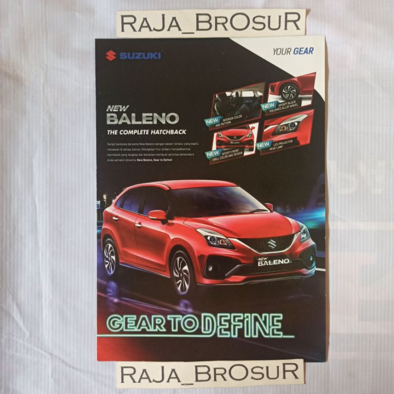 Jual Poster brosur new Baleno | Shopee Indonesia