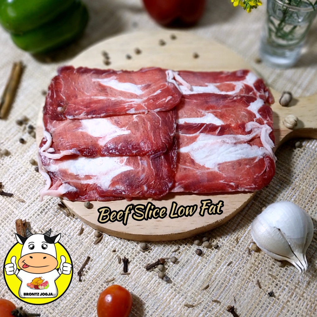 Jual FROZEN FOOD BEEF SLICE LOW FAT/SLICE JUICY DAGING GRILL BARBEQUE - DISAS JOGJA | Shopee ...