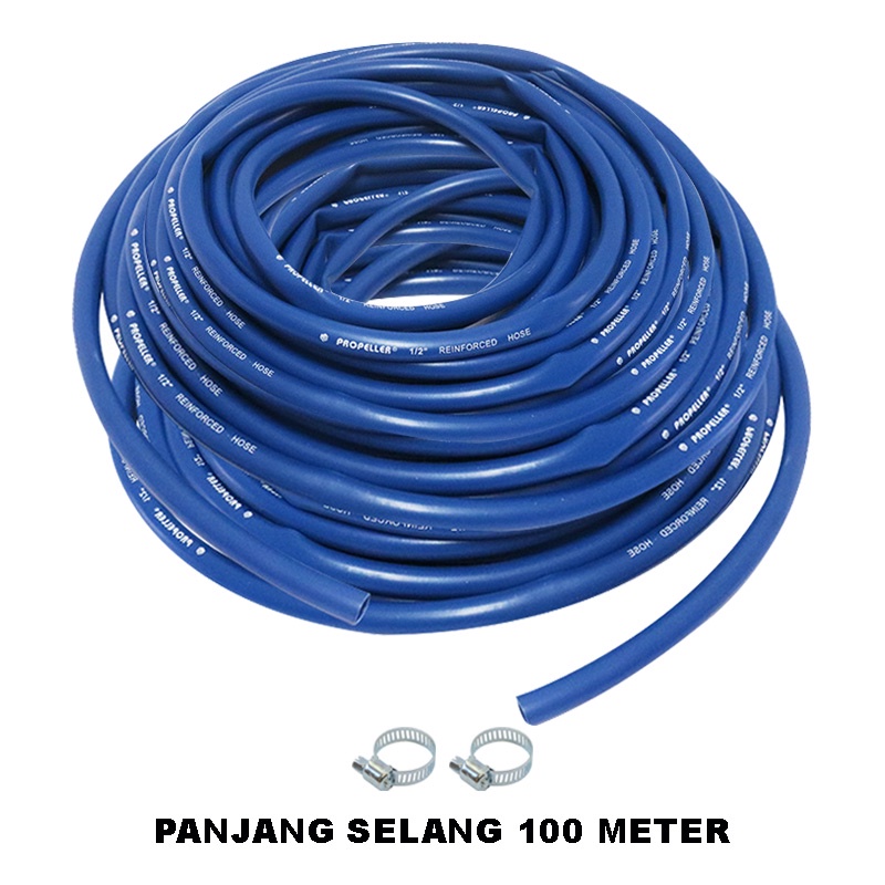Jual EELIC SEA-P1/2INCH SELANG AIR POLOS 100 METER DIAMETER SELANG 1/2 ...