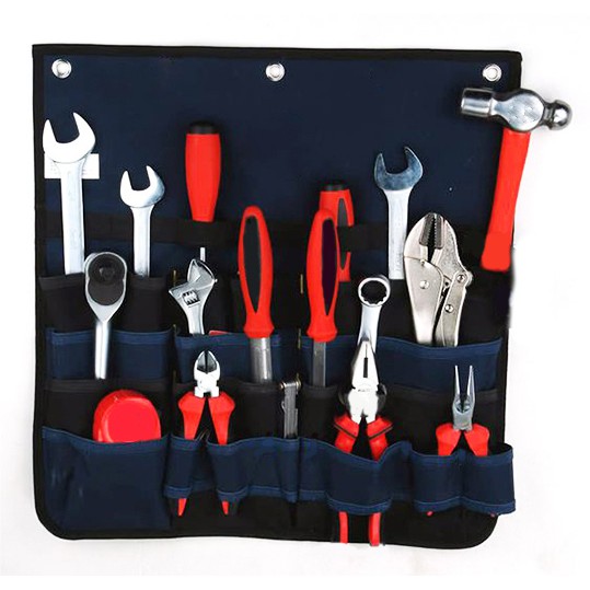 Jual Tool Bag Hanging wall tool pouch Tas Peralatan gantung | Shopee ...