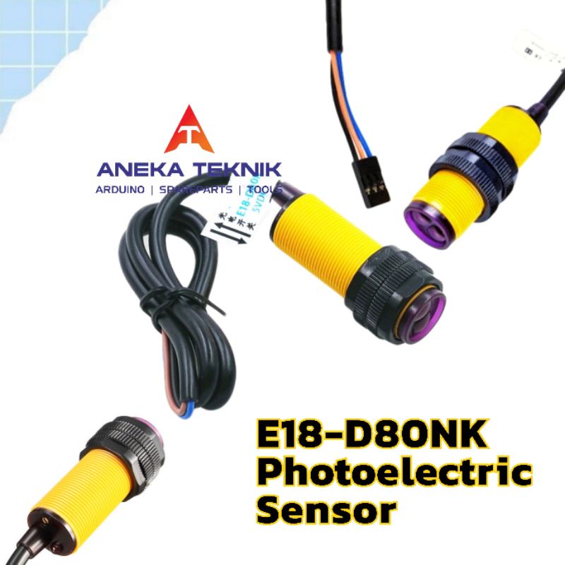 Jual E18-D80NK Photoelectric Sensor / Sensor Pendeteksi Jarak ...